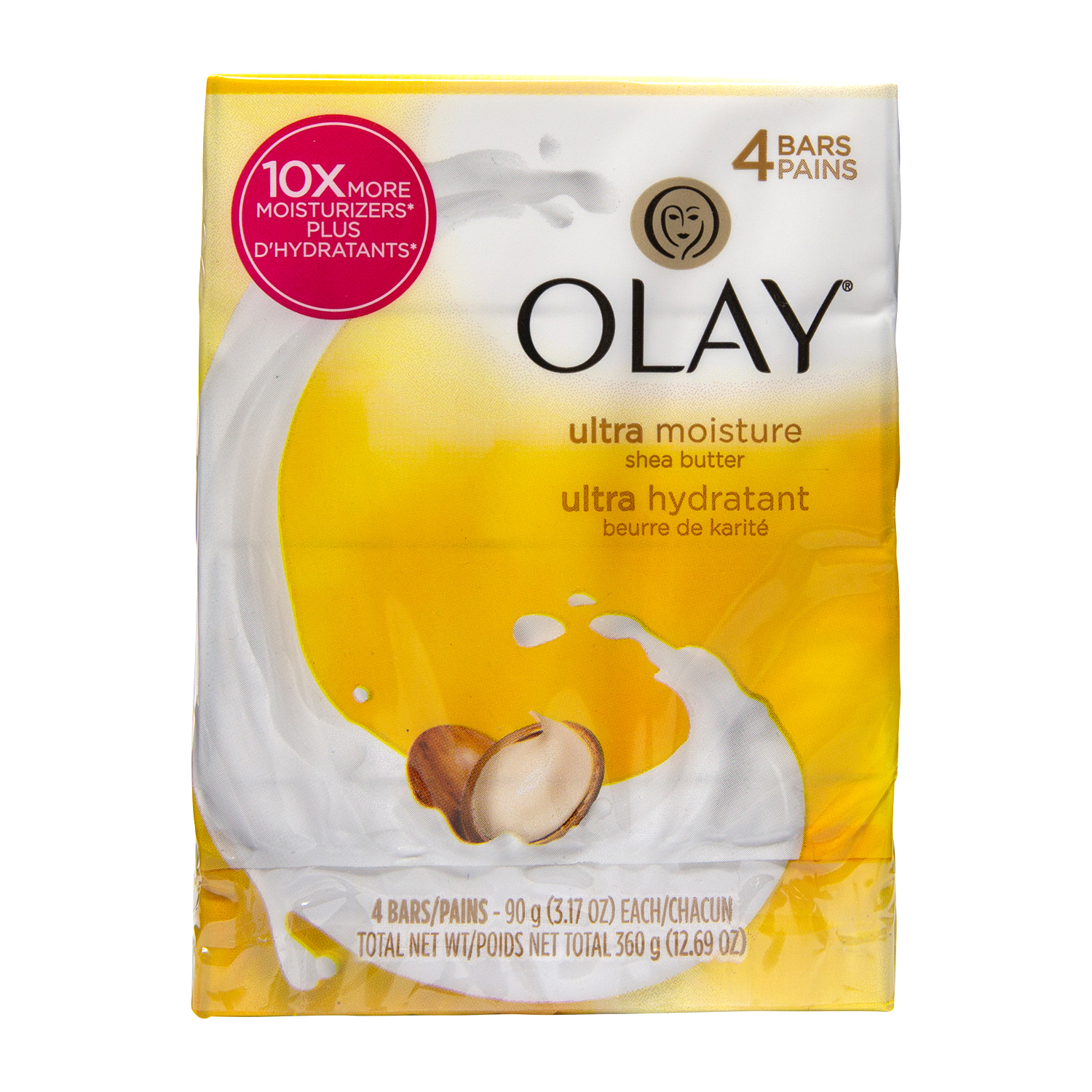 Buy Olay Ultra Moisture Bar Soap Shea Butter 4 x 90 g | FreshCo