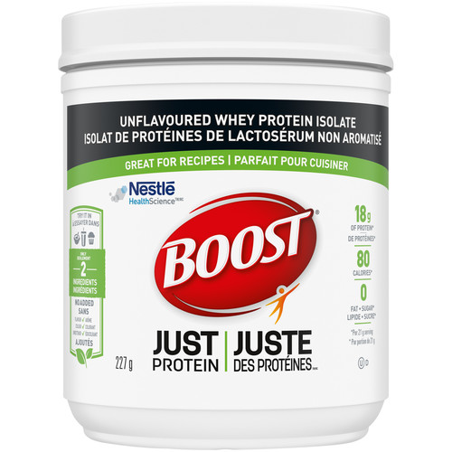 Buy Nestle Boost Just Protein Whey Powder Unflavoured 227 g | Sobeys Inc.
