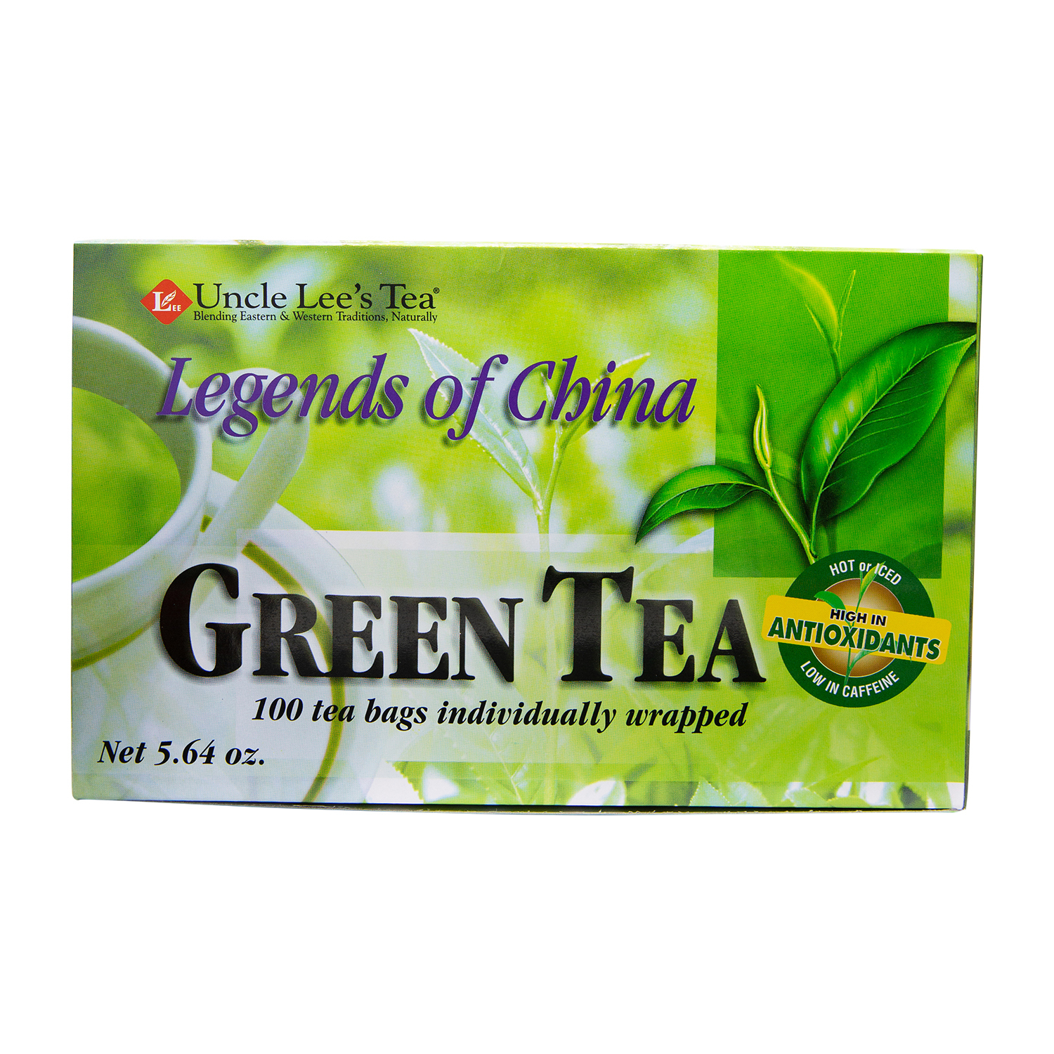 Buy Uncle Lee's Green Tea Legends Of China Club Pack 100 Tea Bags ...