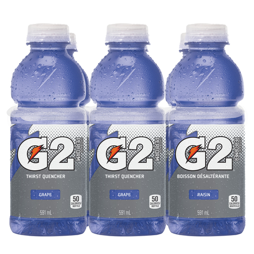 Buy Gatorade G2 Sports Drink Grape 6 x 591 ml (bottles) | Sobeys Inc.