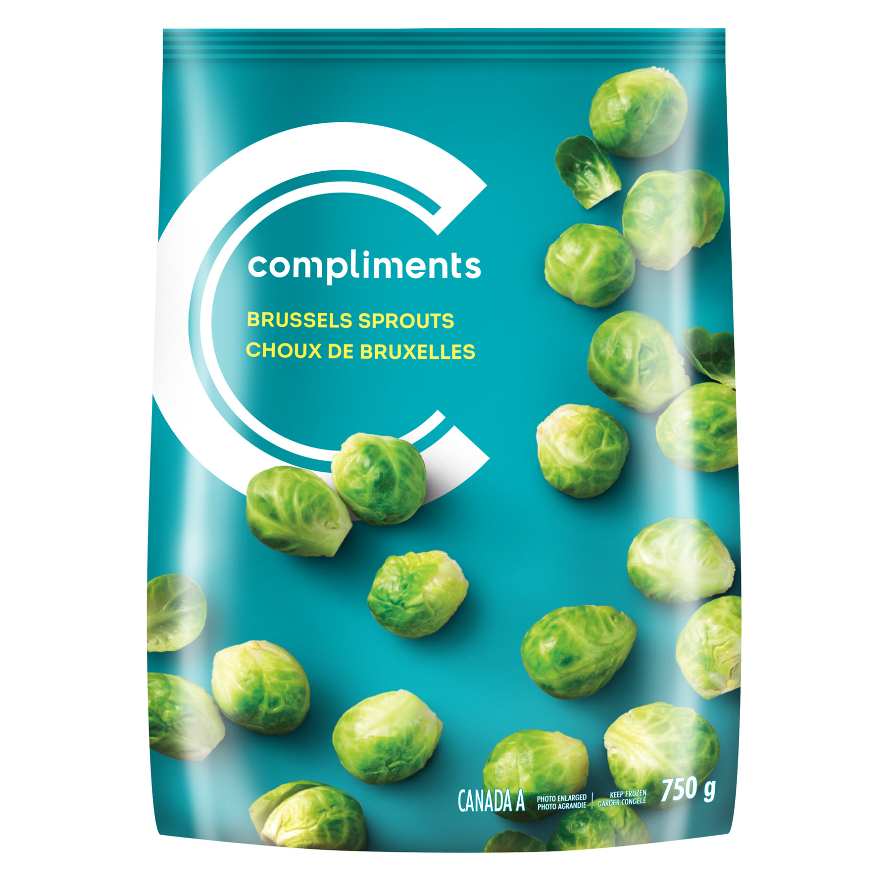 Buy Compliments Frozen Brussels Sprouts 750 g | Sobeys Inc.