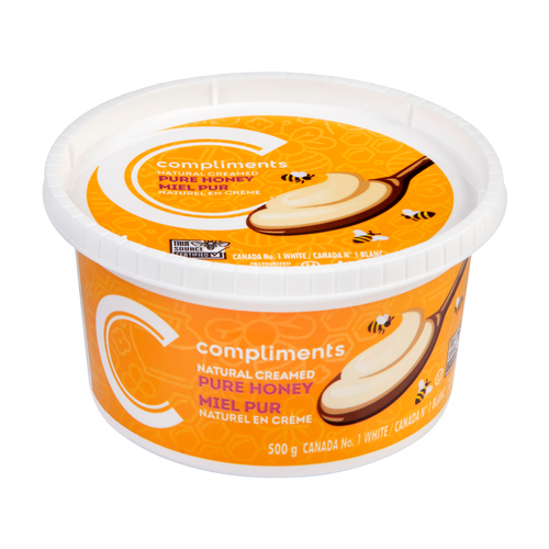 Buy Compliments Pure Naturally Creamed Honey 500 g | Sobeys Inc.