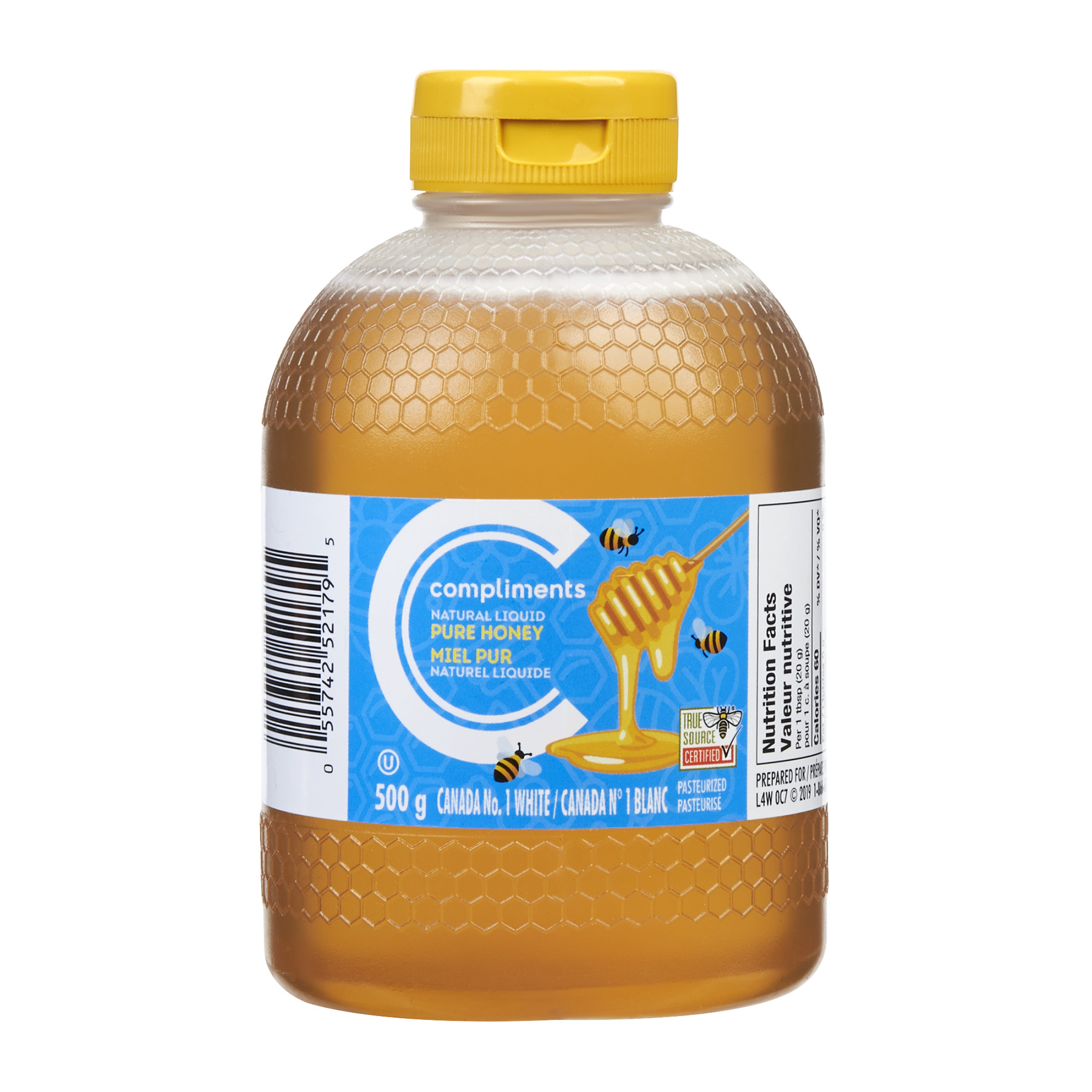 Buy Compliments Pure Natural Liquid Honey 500 g | Safeway Canada