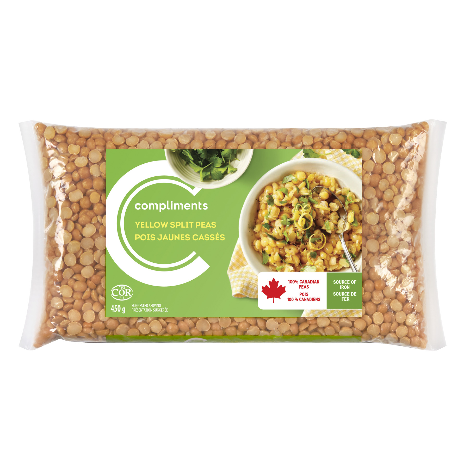 Buy Compliments Yellow Split Peas 450 g | Safeway Canada