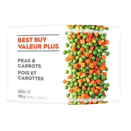 Buy Best Buy Frozen Vegetables Peas And Carrots 750 g | Safeway Canada