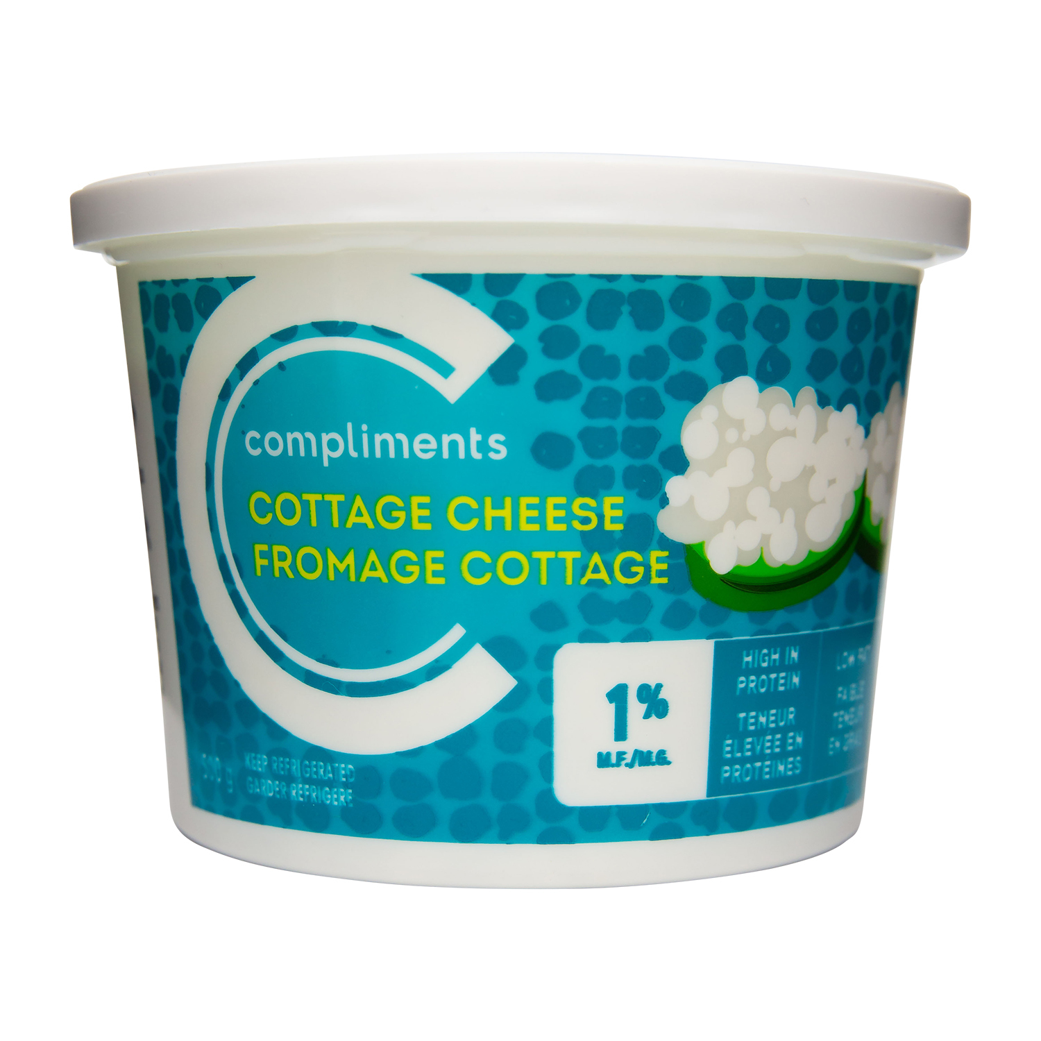 Buy Compliments 1% Cottage Cheese 500 g | Sobeys Inc.