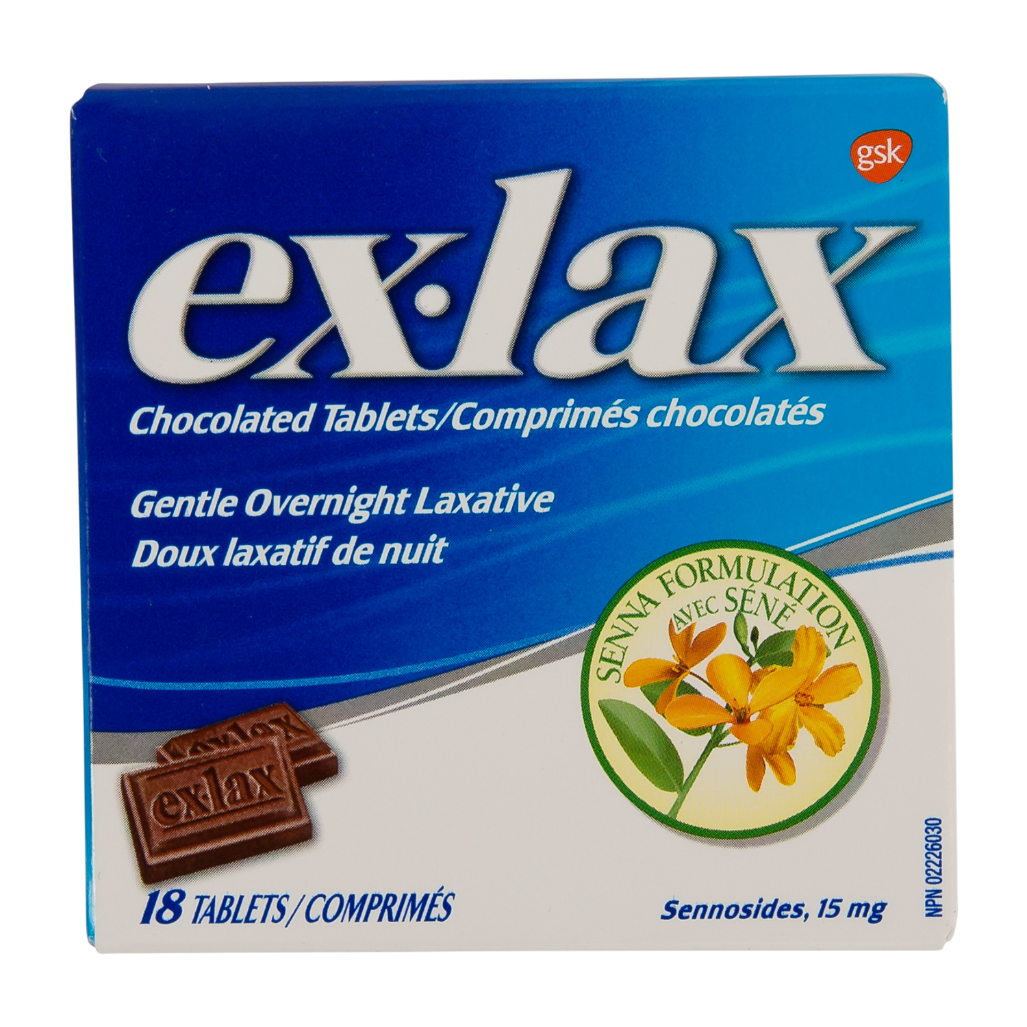 Buy Exlax Senna Formula Laxative Chocolate 18 EA | Safeway Canada