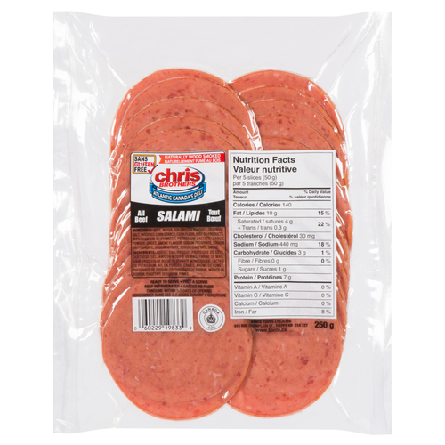 Buy Chris Brothers All Beef Salami 250 g | Sobeys Inc.