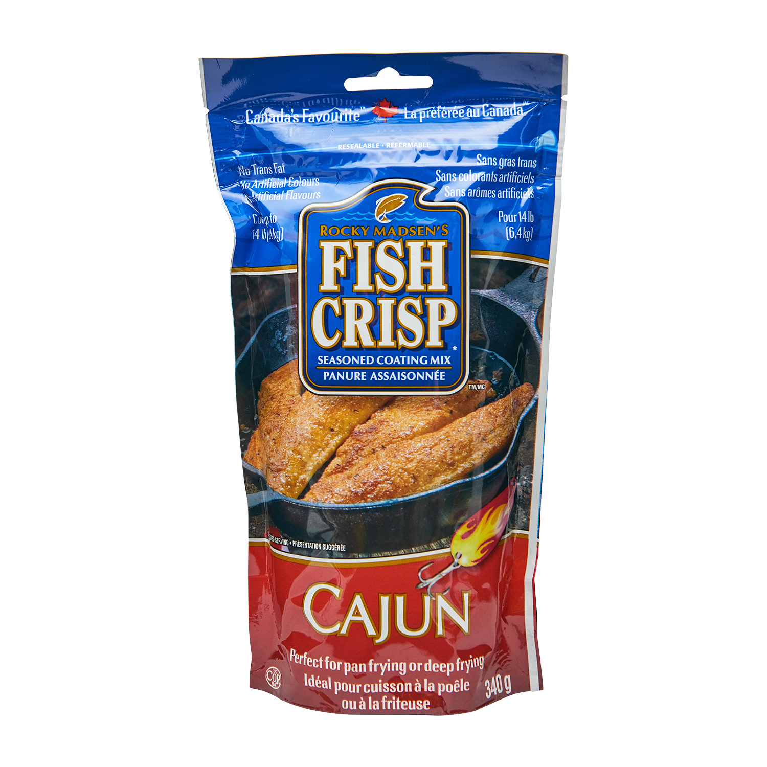 Buy Fish Crisp Coating Mix Cajun Seasoning 340 g | Sobeys Inc.