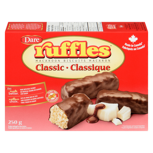 Buy Dare Ruffles Peanut-Free Macaroon Biscuits Classic 250 g | Safeway ...