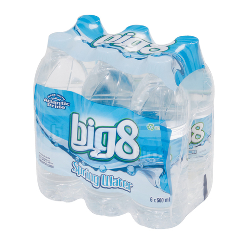 Buy Big 8 Spring Water 6 x 500 ml (bottles) | Foodland
