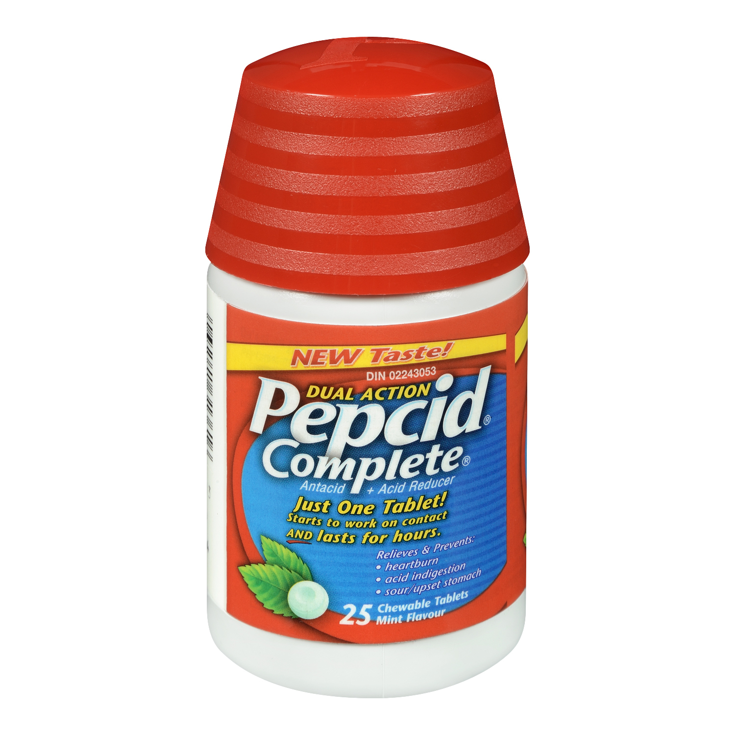 Buy Pepcid Complete Antacid Chewable Tablets Mint 25 EA | Foodland