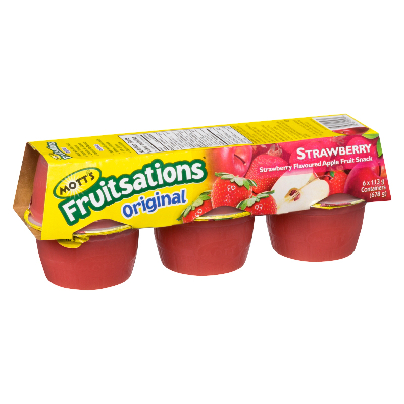 Buy Mott's Fruitsations Apple Fruit Snack Original Strawberry 6 x 113 g ...