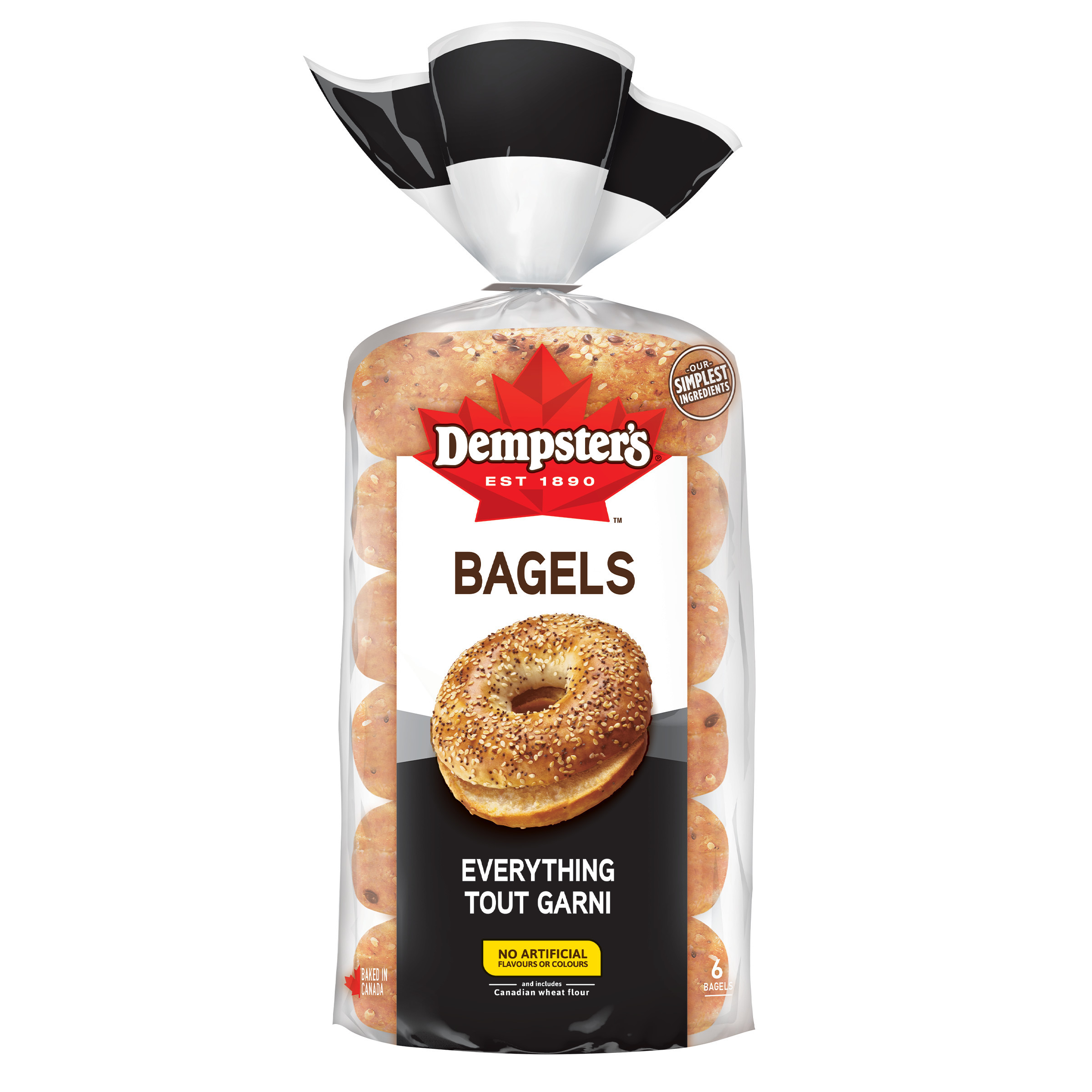 Buy Dempster's Everything Bagels 6 Pack 450 g | Safeway Canada