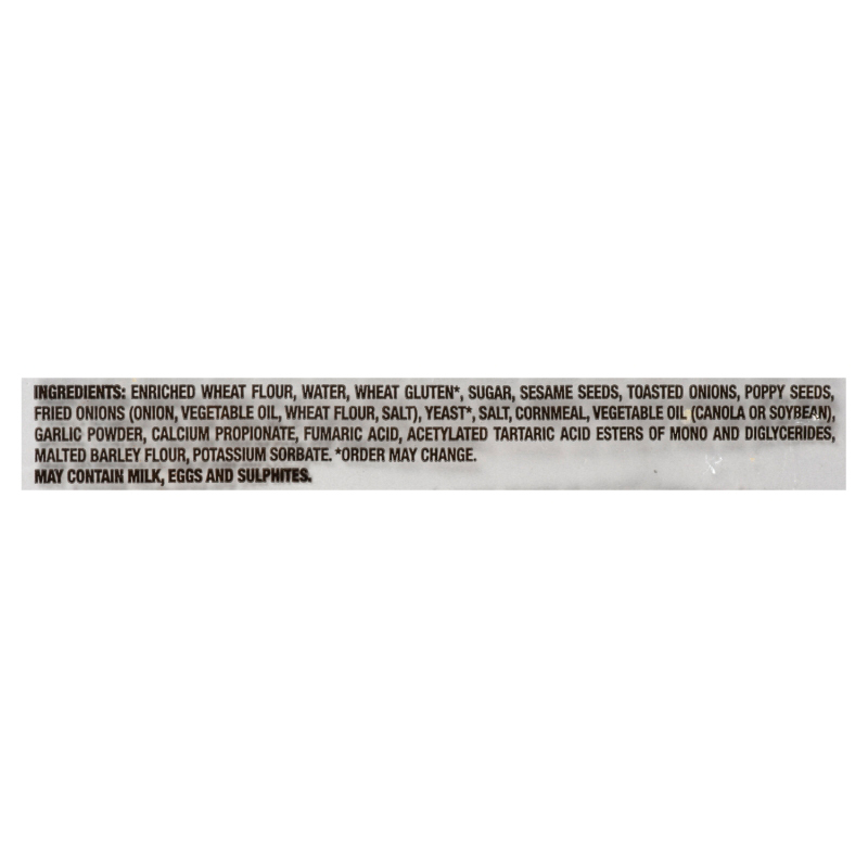 Buy Dempster's Everything Bagels 6 Pack 450 g | Safeway Canada