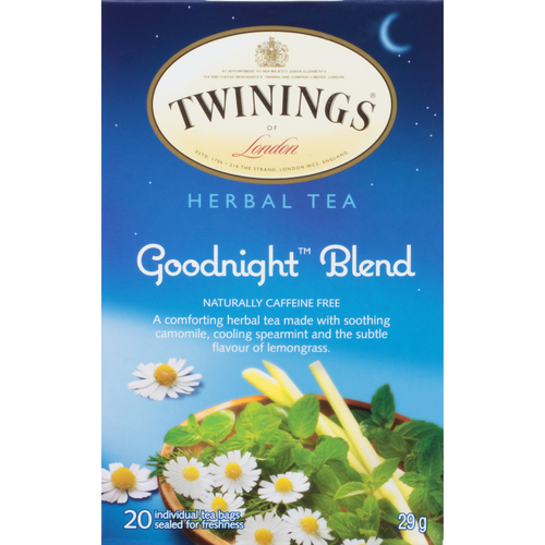 Buy Twinings Of London Herbal Tea Goodnight Blend 20 Tea Bags | Safeway ...
