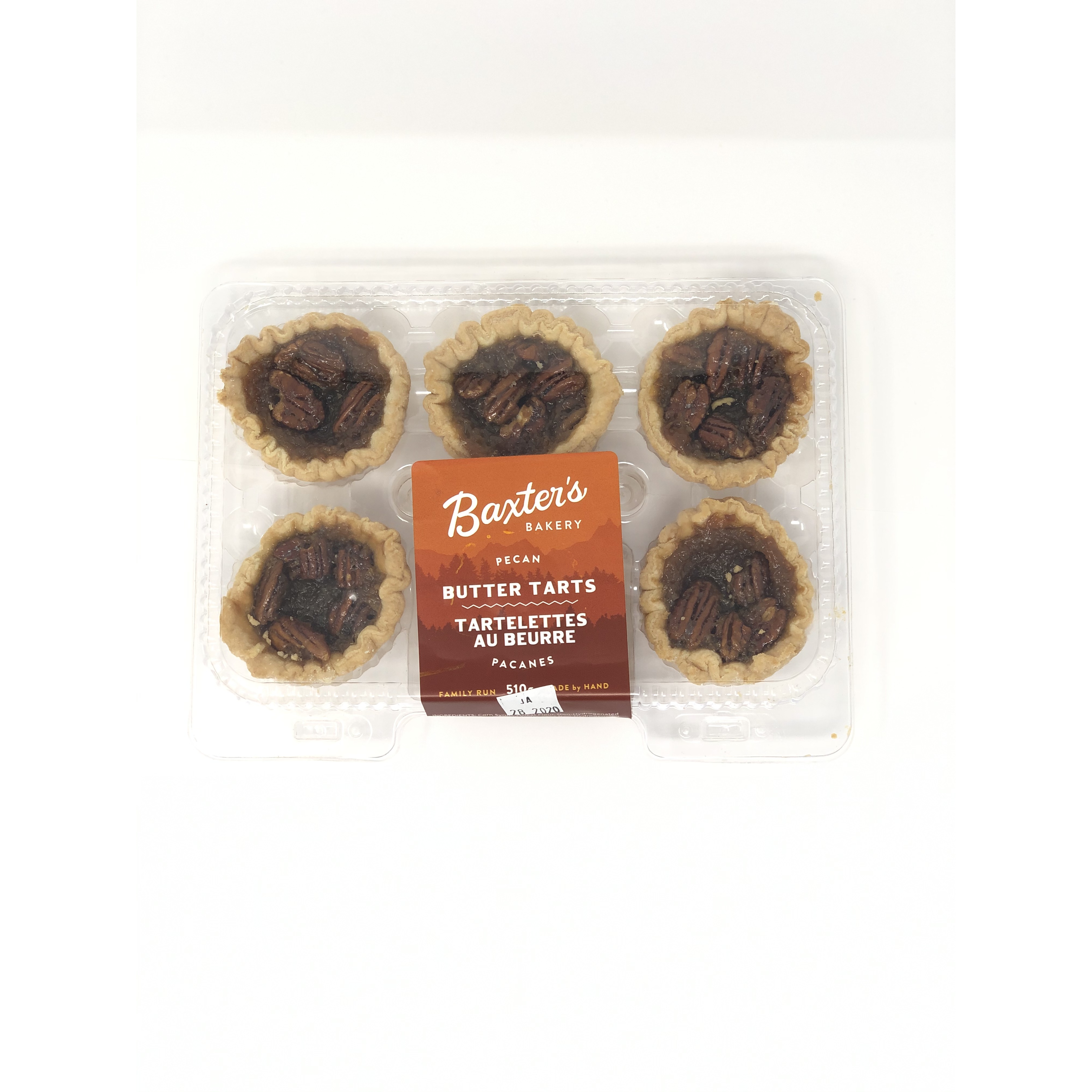 Buy Baxter's Bakery Butter Tarts Pecan 510 g (frozen) | Sobeys Inc.