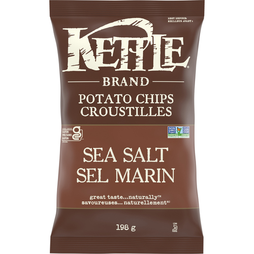 Buy Kettle Foods Kettle Chips Sea Salt 198 g | Safeway Canada