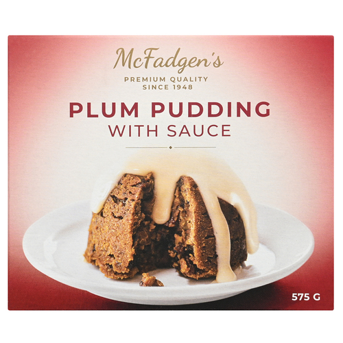 Buy McFadgen's Plum Pudding With Sauce 575 g (frozen) | Sobeys Inc.