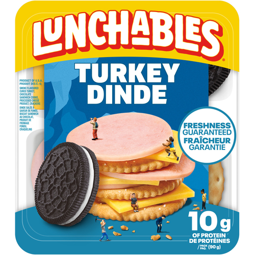 Buy Lunchables Smoke Flavoured Cured Turkey Chocolate Sandwich Cookie ...