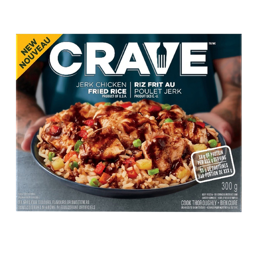 Buy CRAVE Frozen Fried Rice Jerk Chicken 300 g | FreshCo