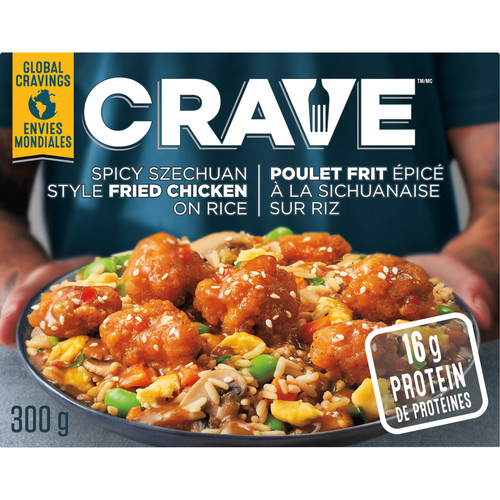 Buy Crave Frozen Spicy Szechuan Style Fried Chicken On Rice 300 g ...