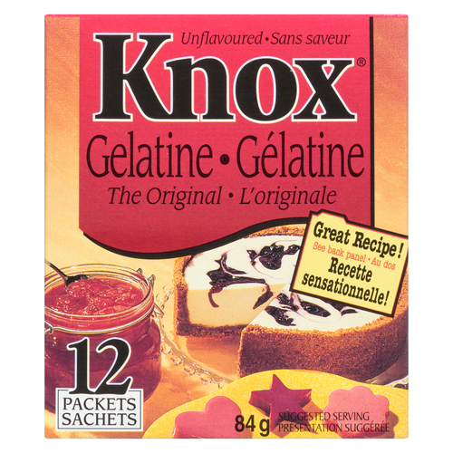 Buy Knox Gelatin The Original Unflavoured 12 Packets 84 g | Safeway Canada