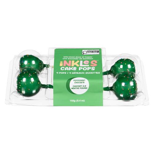 Buy Inkles Cake Pops Peppermint Chocolate 4 Pops 152 g | Sobeys Inc.