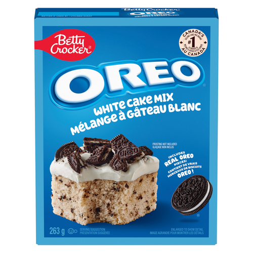 Buy Betty Crocker Oreo White Cake Mix With Oreo Cookie Pieces 263 g ...