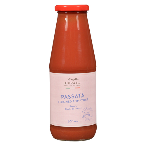 Buy Longo's Curato Passata Strained Tomatoes 660 ml | Sobeys Inc.