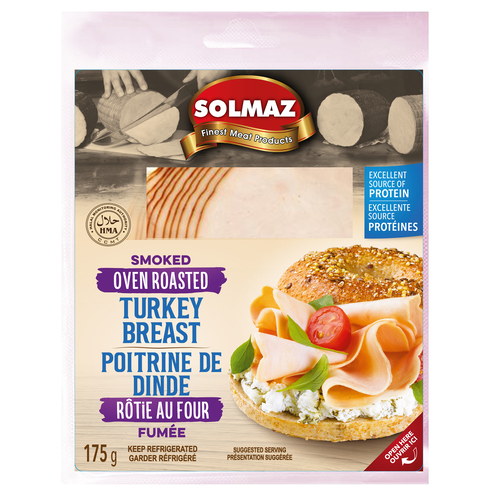 Buy Solmaz Deli Smoked Turkey Breast Oven Roasted 175 g | Sobeys Inc.