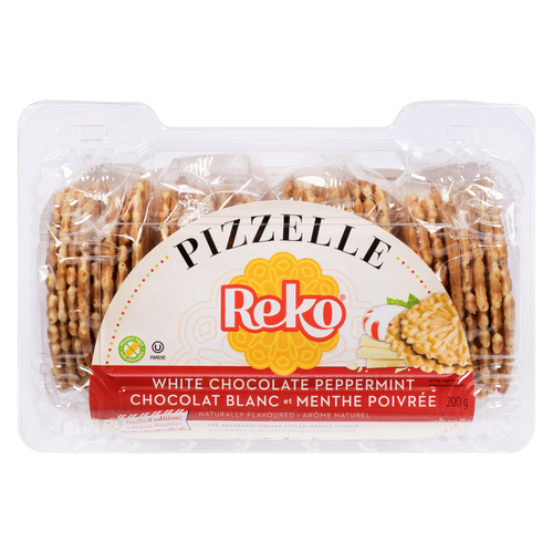 Buy Reko Waffle Cookie Italian Styled White Chocolate Peppermint 200 g ...