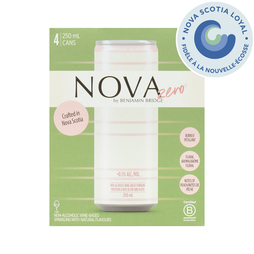 Buy Benjamin Bridge Nova Zero Non Alcoholic Wine-Based Sparkling 4 x ...