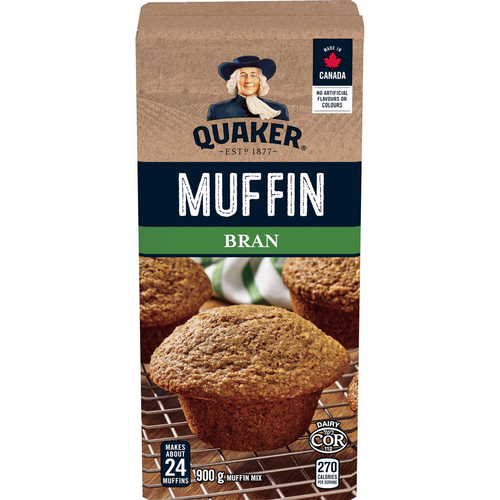 Buy Quaker Muffin Mix Bran 900 g | Sobeys Inc.