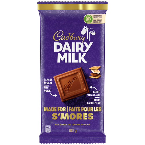 Buy Dairy Milk Chocolate Bar S'mores 180 g | Sobeys Inc.
