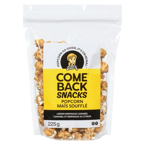 Buy Comeback Snacks Popcorn Lemon Meringue Caramel 225 g | Sobeys Inc.