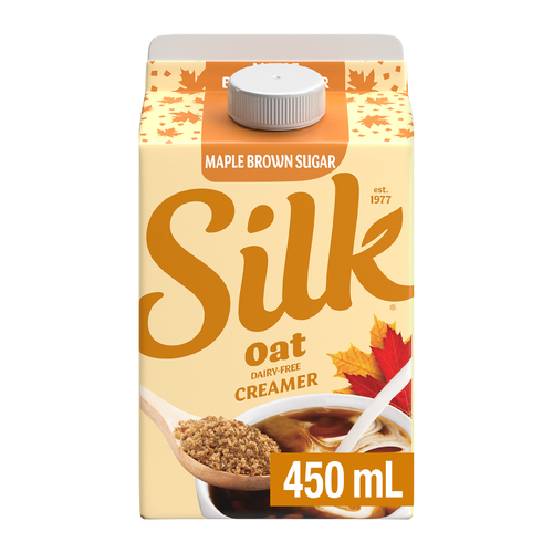 Buy Silk Oat Dairy-Free Coffee Creamer Maple Brown Sugar 450 ml ...