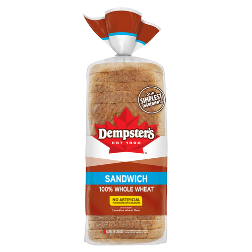 Buy Dempster's Whole Wheat Sandwich Bread 675 g | Sobeys Inc.