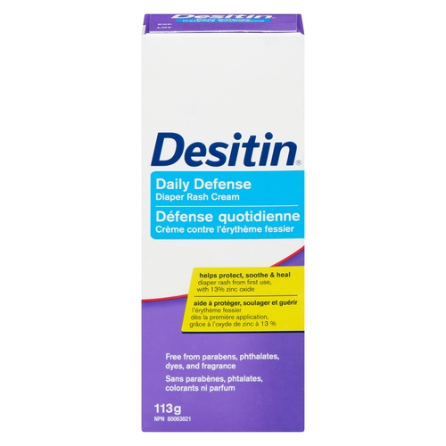 Buy Destin Diaper Rash Cream Daily Defense 113 g | Sobeys Inc.