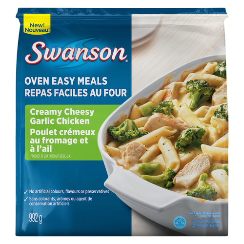 Buy Swanson Oven Easy Meals Creamy Cheesy Garlic Chicken 992 g | Sobeys ...
