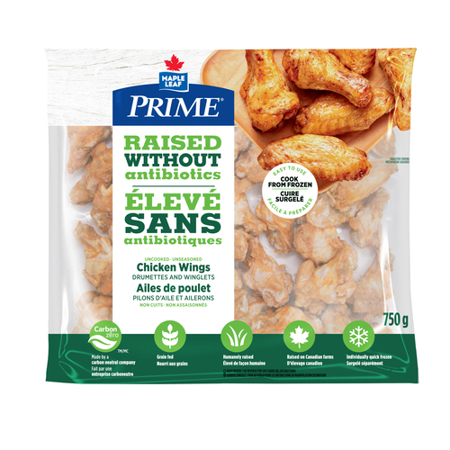 Buy Prime Chicken Wings Raised Without Antibiotics 750 g | Safeway Canada