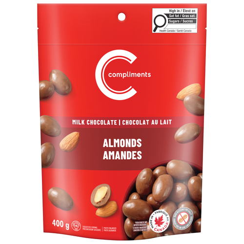 Buy Compliments Milk Chocolate Covered Almonds 400 g | Safeway Canada