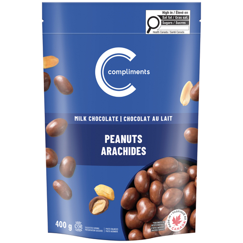 Buy Compliments Milk Chocolate Covered Peanuts 400 g | Sobeys Inc.