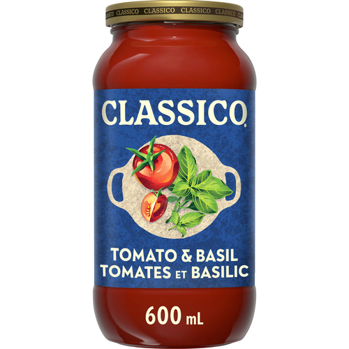 Buy Classico Pasta Sauce Tomato & Basil 600 ml | Sobeys Inc.