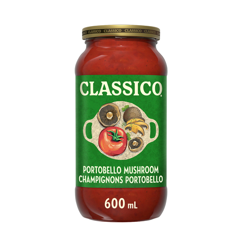 Buy Classico Pasta Sauce Portobello Mushroom 600 ml | FreshCo