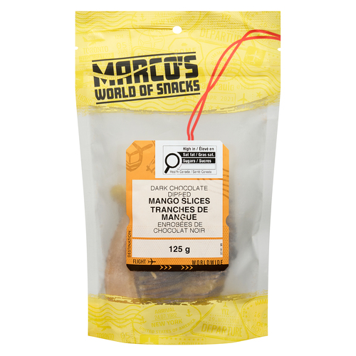 Buy Marco's World Of Snacks Mango Slices Dark Chocolate Dipped 125 g ...