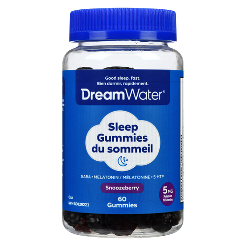 Buy Dream Water Sleep Gummies Snoozeberry 60 Count | Sobeys Inc.