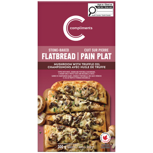 Buy Compliments Frozen Flatbread Mushroom And Truffle 300 g | Sobeys Inc.