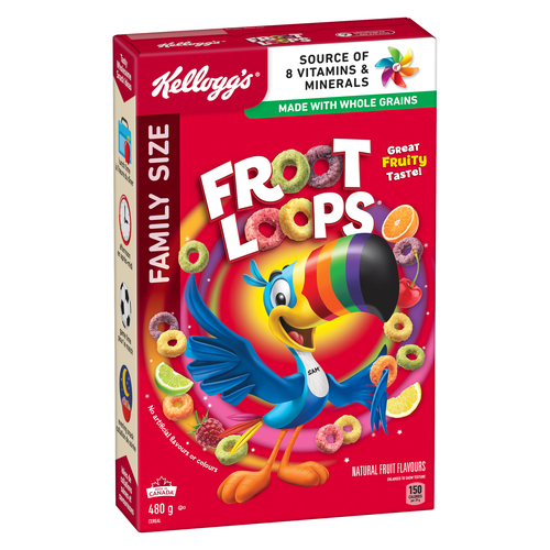 Buy Kellogg's Froot Loops Cereal 480 g | FreshCo
