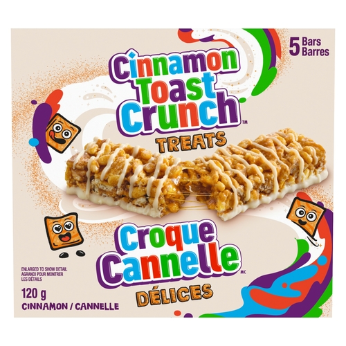 Buy General Mills Toast Crunch Treat Bars Cinnamon 5 x 24 g | Safeway ...